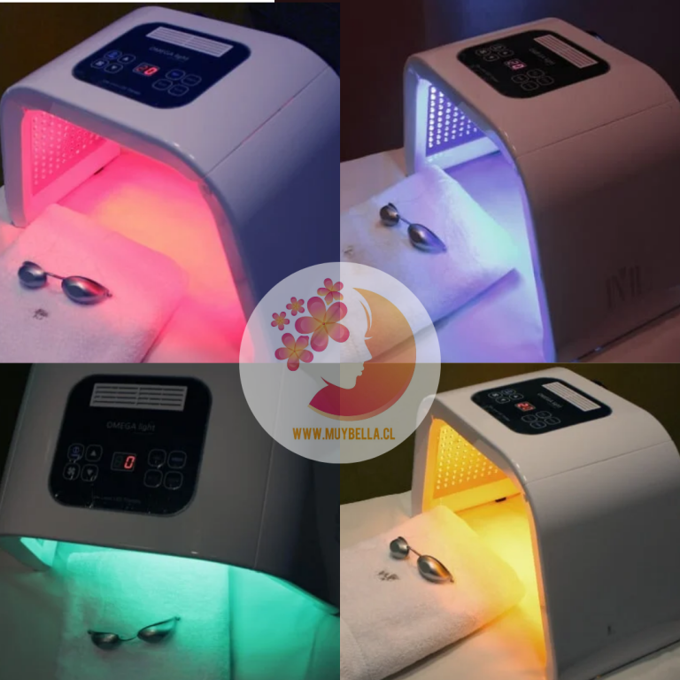 Cabina LED Omega Light 7 Colores 287 Leds | Muybella.cl