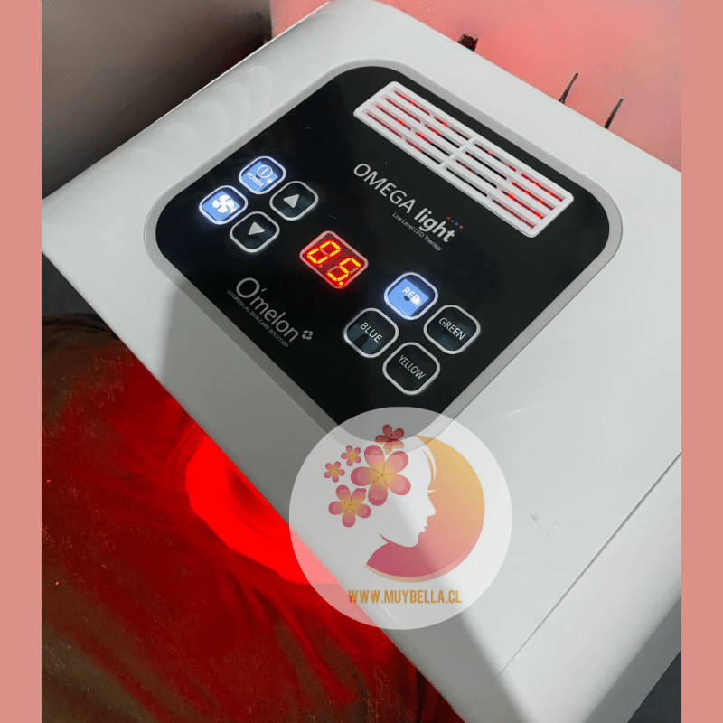 Cabina LED Omega Light 7 Colores 287 Leds | Muybella.cl